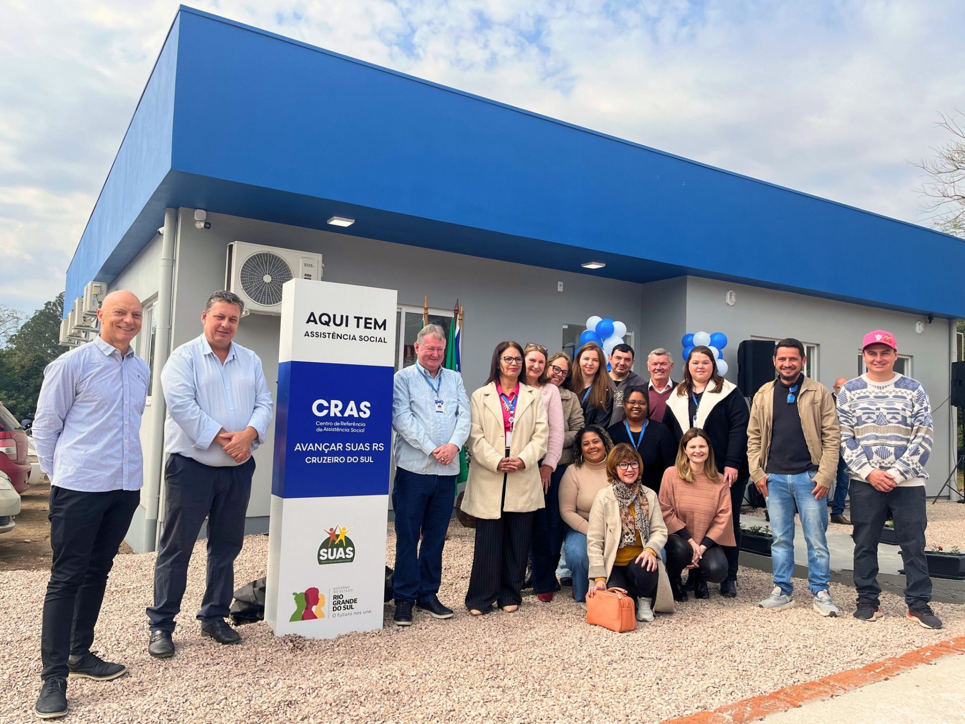 Nova sede do Cras amplia atendimento às famílias - Grupo A Hora